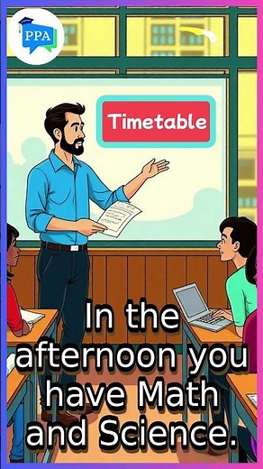 Learn how to Talk about Timetable and Schedule | English Conversation Practice for Beginners