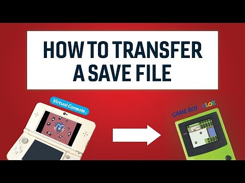 How to transfer your Pokemon VC save files to a cartridge.