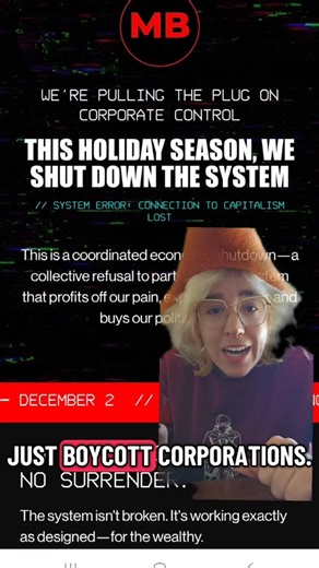 So you've attended local events you have used colorful signs you've published multiple things about how you want things to change. Now we have the opportunity to do such. And all it is, is Not spending money. Pretty easy right? @moneyoutofpoliticsmedia #massblackout #NowNews #cometogether #unitedwestand | Jacki Krumnow Stewart