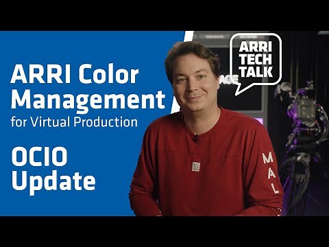 ARRI Color Management for Virtual Production update: Open Color IO support