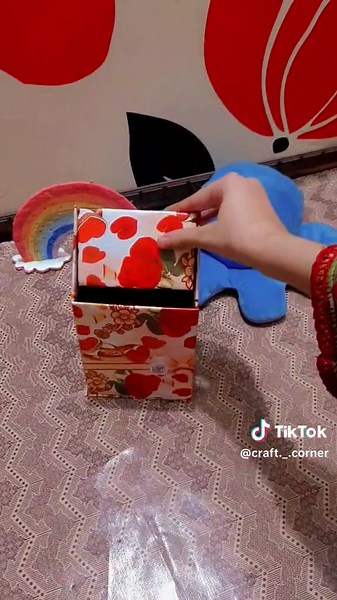 DIY Cardboard Dust Bin: Creative and Useful Craft