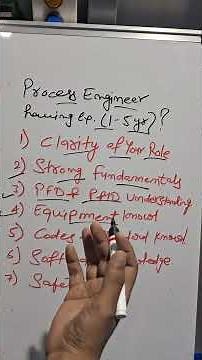 Process Engineering Interview Preparation (1–5 Years Experience) | Oil & Gas #shorts