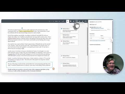 Canvas Annotation Tool: Teacher to Student Communication
