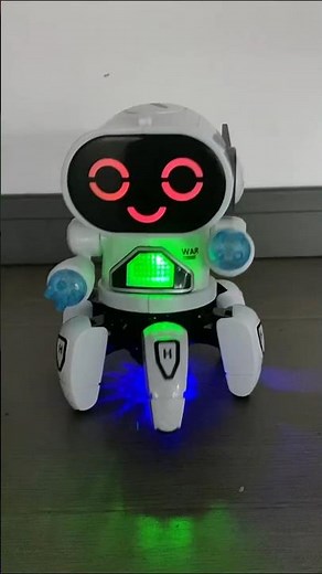 BOT Walking & Dancing Robot Toy | Interactive Robot with LED Lights and Music