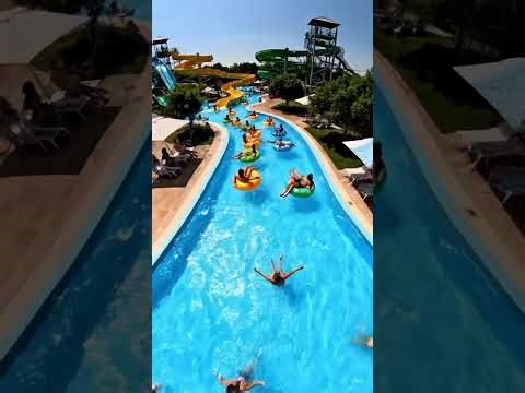FPV Adventure: Water Slides, Pools & Fun in 4K #viral #drone