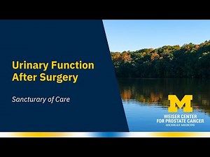 Urinary Function After Prostate Cancer Surgery