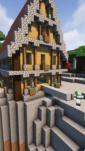 Building a Roller Coaster in Minecraft! Part 1 #minecraft #minecraftviral #creepercraft #creepercraft_77