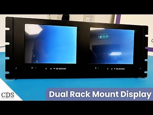 Dual Rack Mount Monitor for Marine Applications