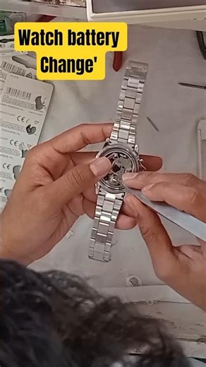 Original Watch Battery Change Challenge 💥 Real Repair