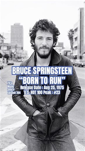 Bruce Springsteen “Born To Run” #70s #70smusic #brucespringsteen
