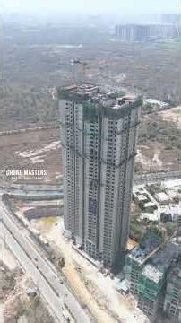 The Regent by Auro Realty | Luxury High-Rise Apartments in Hyderabad | Drone Aerial Views