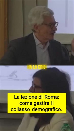 La lezione di Roma sul collasso demografico Massimo D’Alema: “Quando l’Impero romano percepì il declino demografico fece una scelta rivoluzionaria: concesse la cittadinanza a tutti coloro nati entro i confini dell’Impero — africani, galli, ispanici. Una decisione che sconvolse l’aristocrazia romana, ma salvò Roma dal tracollo.” #Dalema #Roma #Cina #Demografia #Storia #Geopolitica #ImperoRomano #CrisiDemografica #Innovazione #Cittadinanza | Enzo De Costanzo