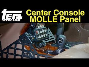 TEQ Offroad Center Console Molle Panel