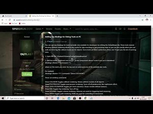 Outlast Set Up Tutorial