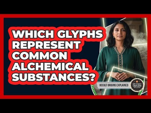 Which Glyphs Represent Common Alchemical Substances?