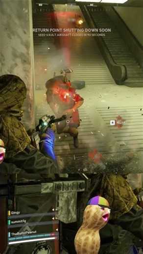 PEANUT REVENGE!!!!!! #peanut #theburntpeanut #clip #funny #gaming #arcraiders #gingy #summit1g #meme