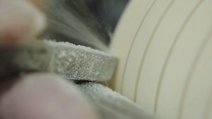 Man Working On Wood Lathe Using Skew Chisel Stock Footage SBV-321384500 - Storyblocks