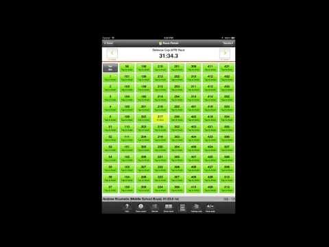 Webscorer race timing tutorial