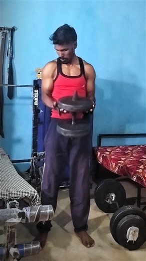 Body workout at home gym 🏋️🔥🔥🔥 #motivation #desihomegym #funny #fitnessmotivation #chest #gymboss