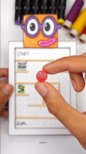 Sprunki Number Block 2 Phase 4 DIY Puzzle Maze Game Cardboard & Paper Easy Crafts #numberblocks