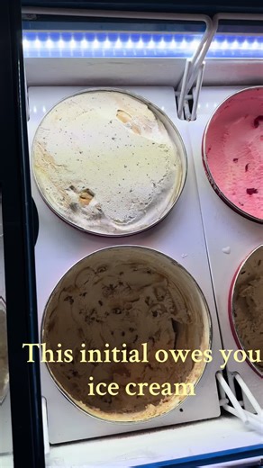 If someone you know has this initial, they owe you ice cream. Yes, this is legally binding (maybe). Tag them and collect your scoop. #parlorpc #weservehappiness