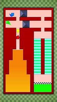 Square Race 2D - Obstacle Course EP.02 🟦🟩🟨🟥