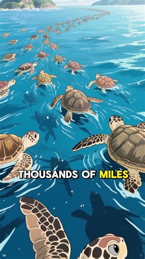 Sea Turtles Outlasted Extinctions 🐢 #didyouknow