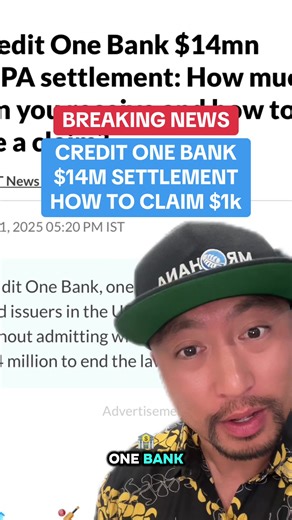 Credit One Bank $14M Settlement: Claim Your Cash Now!