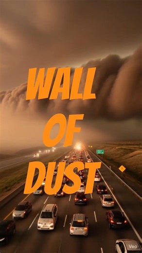 Massive Dust Storm Engulfs Vehicles in the Desert 🌪️ | Nature’s Power