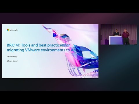 Tools and best practices for migrating VMware environments to Azure | BRK141