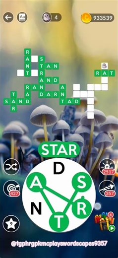Wordscapes "TOAD 10" MASTER Level 145098 Answer Solutions #wordscapes #brainexercise