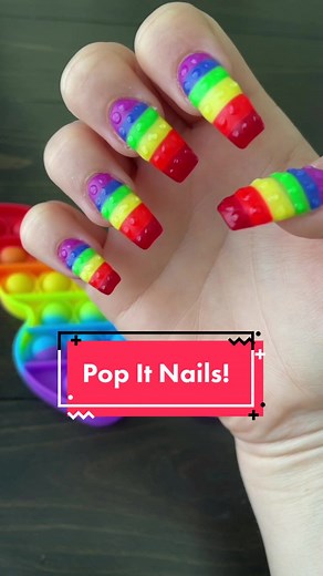 Pop It Nails Review by MrsBench | Fidget Toys Plus Inc.