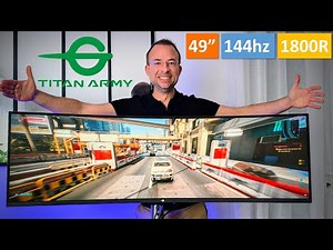 Titan Army C49SHC - The cheapest giant PC monitor