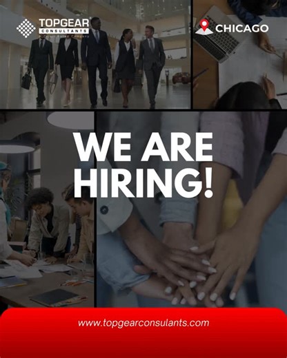 TopGear Consultants on Instagram: "Your next career move could be one post away. Today’s open role: 1) Finance Manager – Audit & Accounts | Chicago 2) Supply Chain Manager | Chicago 3) Manager – Taxation | Chicago Think you’re the one? Let’s talk. Apply at: vidya@topgearconsultants.com / ela@topgearconsultants.com #hiringdaily #careermoves #topgearjobs #hiringnow #careeropportunity #manager #finance #audit #cash #balancesheet #leadership #accounting #tax #analysis #compliance #coordination #stra