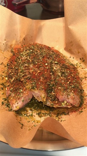 Oven baked Frozen Tilapia Fillet || 375 F : 30 min.