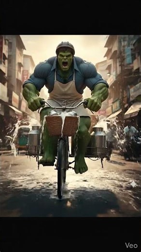 Hulk dudh bechat hai #hulk #funny #viralvideo