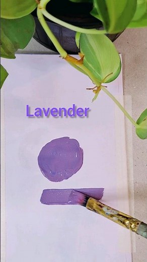 How to get Lavender colour | acrylic colour mixing for Lavender | Getting Lavender with acrylics
