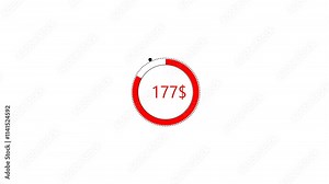 Circle Loading bar , and downloading bar with waiting bar and progress bar loading percentage uploading ,animation 4K video footage