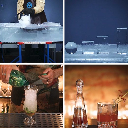 3.5M views · 1.5K reactions | Giant Ice Cube Is in Your Drink!! Cocktailing game to the next level!!! | MetDaan Nails | Facebook