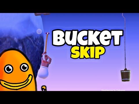 Getting Over It All Skip Speedrun with Bucket Skip