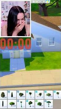 2 MINUTES to build a house! 😱 | Sims 4 Building Challenge