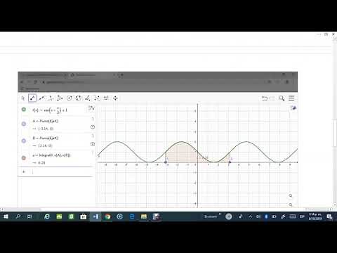 INTEGRAL DEFINIDA EN GeoGebra y de forma manual