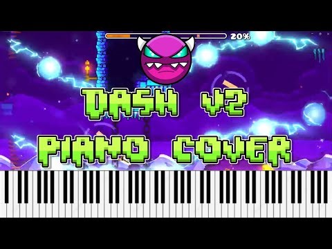 Dash V2 ||Geometry Dash|| Piano Cover