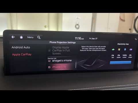 Enable split screen even with Apple CarPlay enabled.