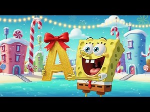 SpongeBob's Christmas Alphabet Adventure! #kidslearning #howto #kidsvideo #disney #bedtime