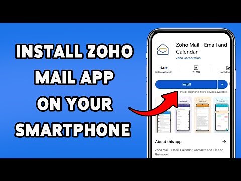 How To Install Zoho Mail App On Your Smartphone 2025 | Download & Set Up Zoho Mail Mobile App