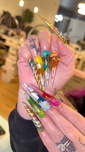 My client let me Do XXL Stiletto Unicorn Cat Eyes Freestyle 😁🦄 💅 @pla_nails ⬇️ 30 % dis C0DE (TNBender) 👈🏼 @onail_official (shawn100) to get 100 0ff 🔥 Nail Workshops 2026 🔗 in bio Boston MA📍 April 18-19th 2026 (ready to register) Houston Texas 📍Jan 19-20th 2026 (Sold Out) Philadelphia PA 📍 Jan 24-25th 2026 (Sold out) Dallas Texas 📍Feb 7th-8th 2026 (Sold out ) Cleveland Ohio 📍March 7th-8th (Sold out) Detroit MI 📍 March 28-29th 2026 (sold out) Text by 616-612-0587 for class inquiries 