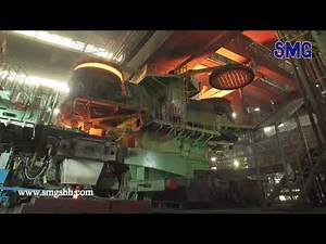 Steel Slab Production Line Using Concaster (Continuous Casting Machine)