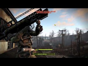 Fallout 4 - Fatman vs Legendary deathclaw