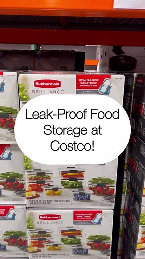 Costco Leak-Proof Food Storage Containers: Airtight & Versatile